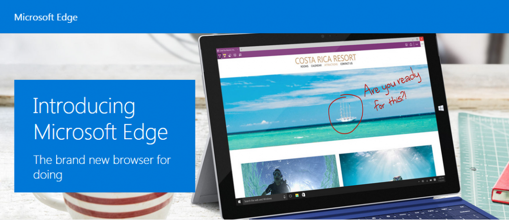 Microsoft Edge ─ 微軟 Windows 10 新瀏覽器名字！ - Qooah