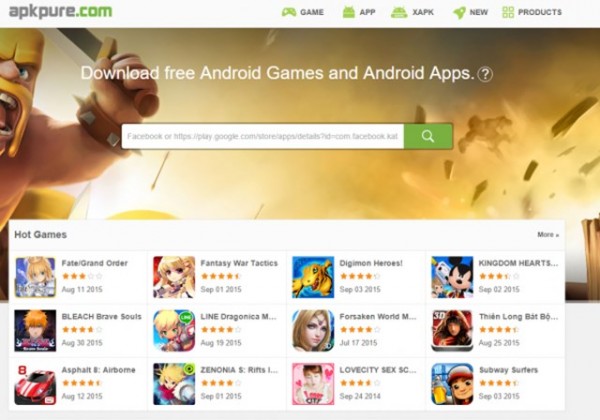 APKPure 可從 Google Play 下載全球不同市場的 APK 安裝檔 - Qooah