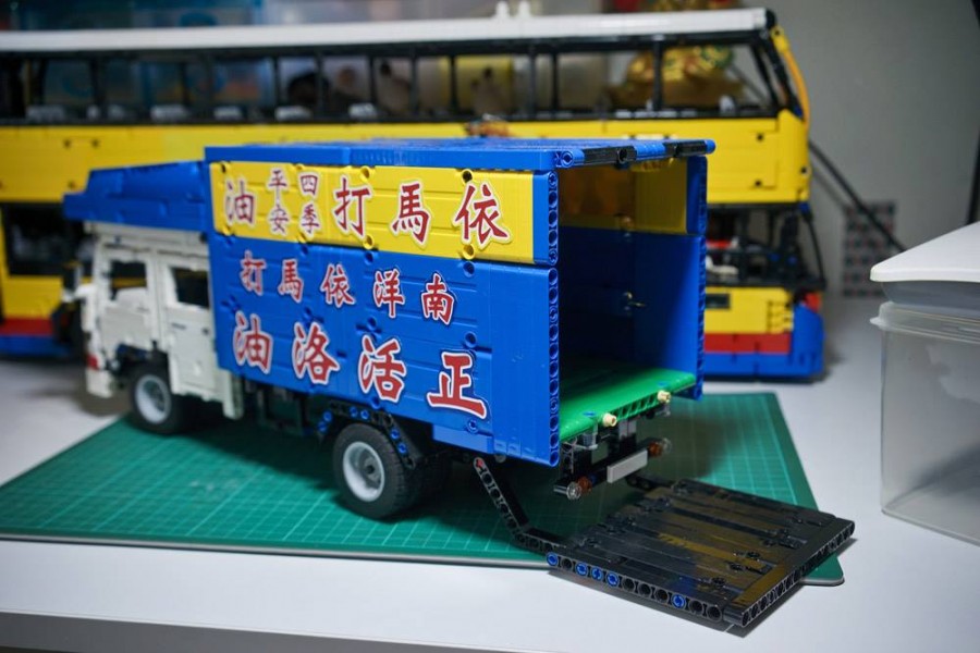 LEGO 高手再來, 港式 ISUZU 5.5 噸貨車 - Qooah