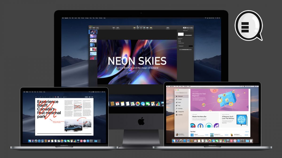 全新 macOS Mojave：極型暗黑模式配合一系列功能更新！ - Qooah