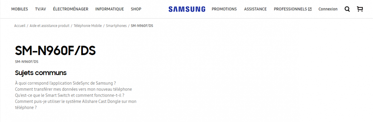 Galaxy Note 9 官方網站正式現身 - Qooah