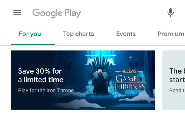 Google Play Store 新 Material Design 界面曝光 - Qooah
