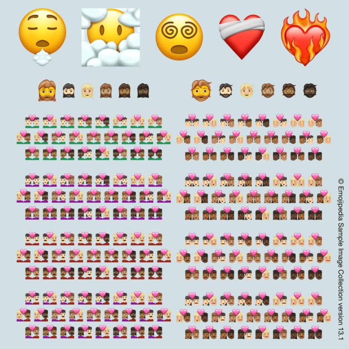 Emoji 14.0 將更新大量新圖，提供了 25個不同膚色的握手圖 - Qooah