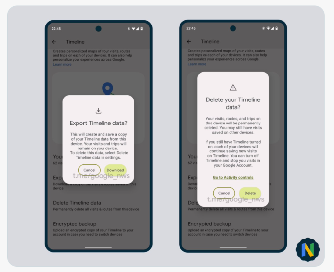 Android 系統正在開發「Timeline」功能，全程記錄用戶位置 - Qooah