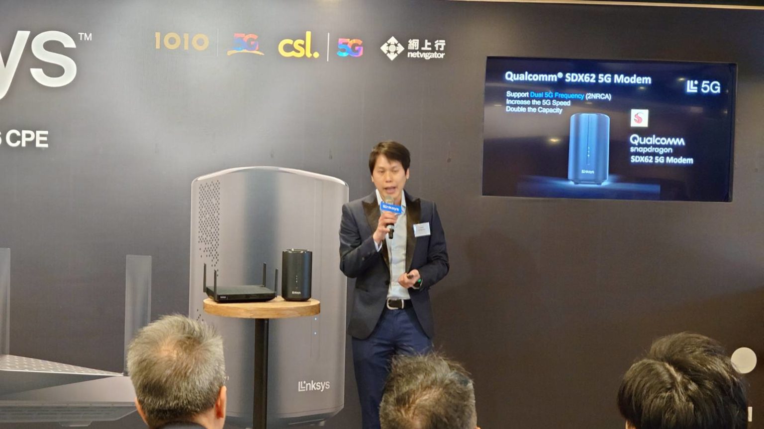 Linksys 夥拍 CSL、Netvigator 推出 5G WiFi 6 CPE 及 Hydra Pro 6E 路由器 - Qooah