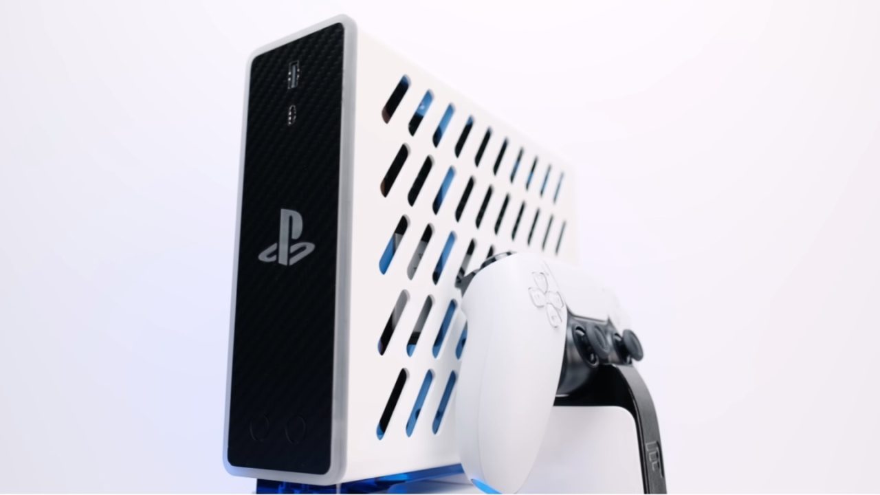 PS5 Tiny ?! 達人魔改 PS5，體積縮小 60%，散熱更好 - Qooah