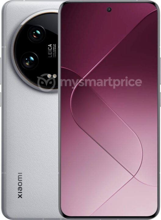 小米 14 Ultra 正面渲染圖曝光，罕有直屏旗艦，超細開孔，極窄邊框 - Qooah